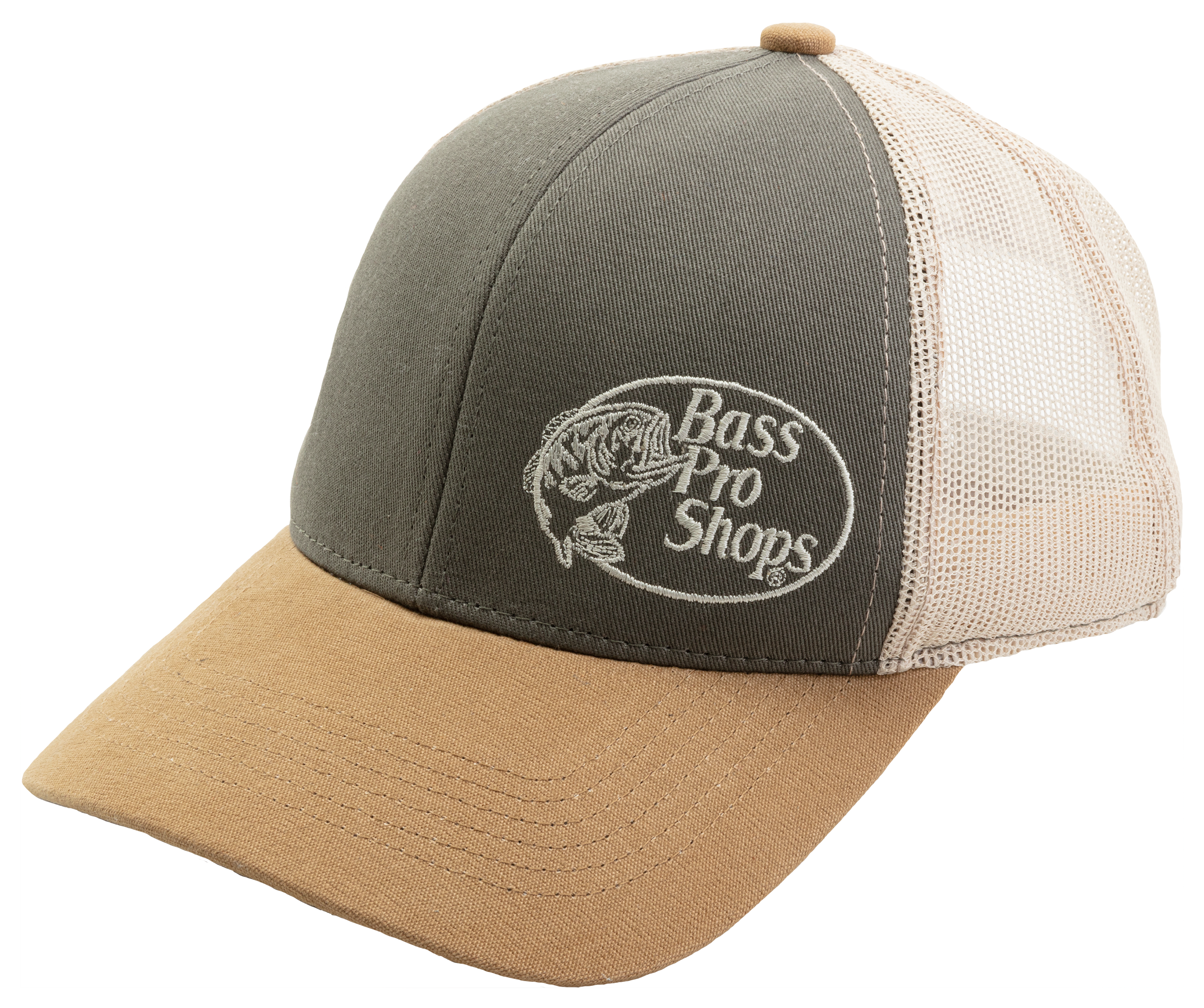 Bass Pro Shops Off-Center Logo Mesh-Back Cap | Cabela's